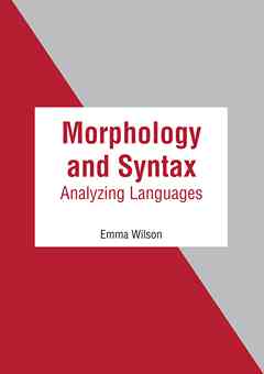 Morphology And Syntax Analyzing Languages Radin Book Store